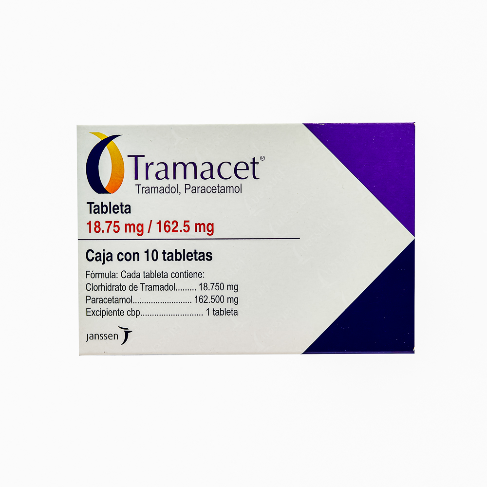 Tramacet 18.75Mg/162.5Mg 10 Tabs
