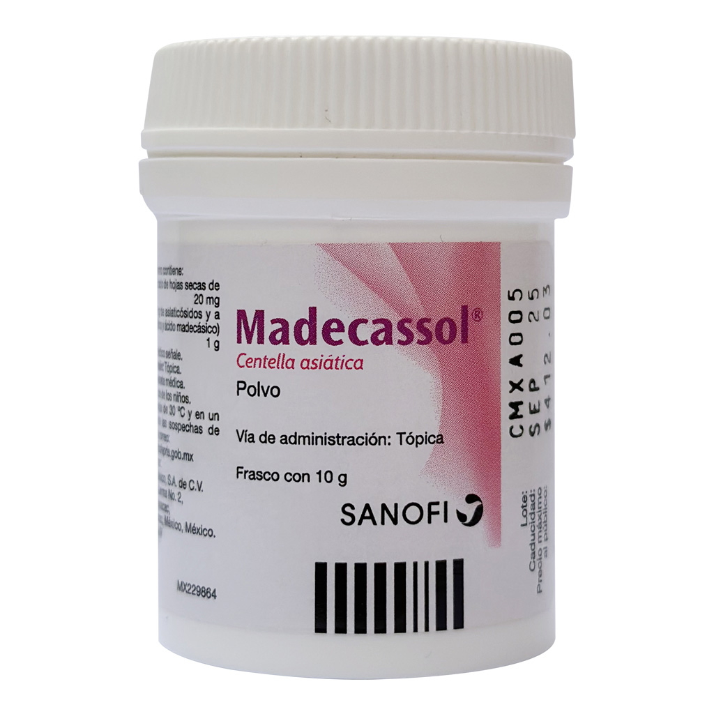 Madecassol Polvo 20Mg 10G
