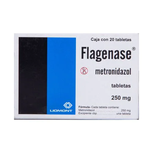 Flagenase 250mg 20 tabs - Yza