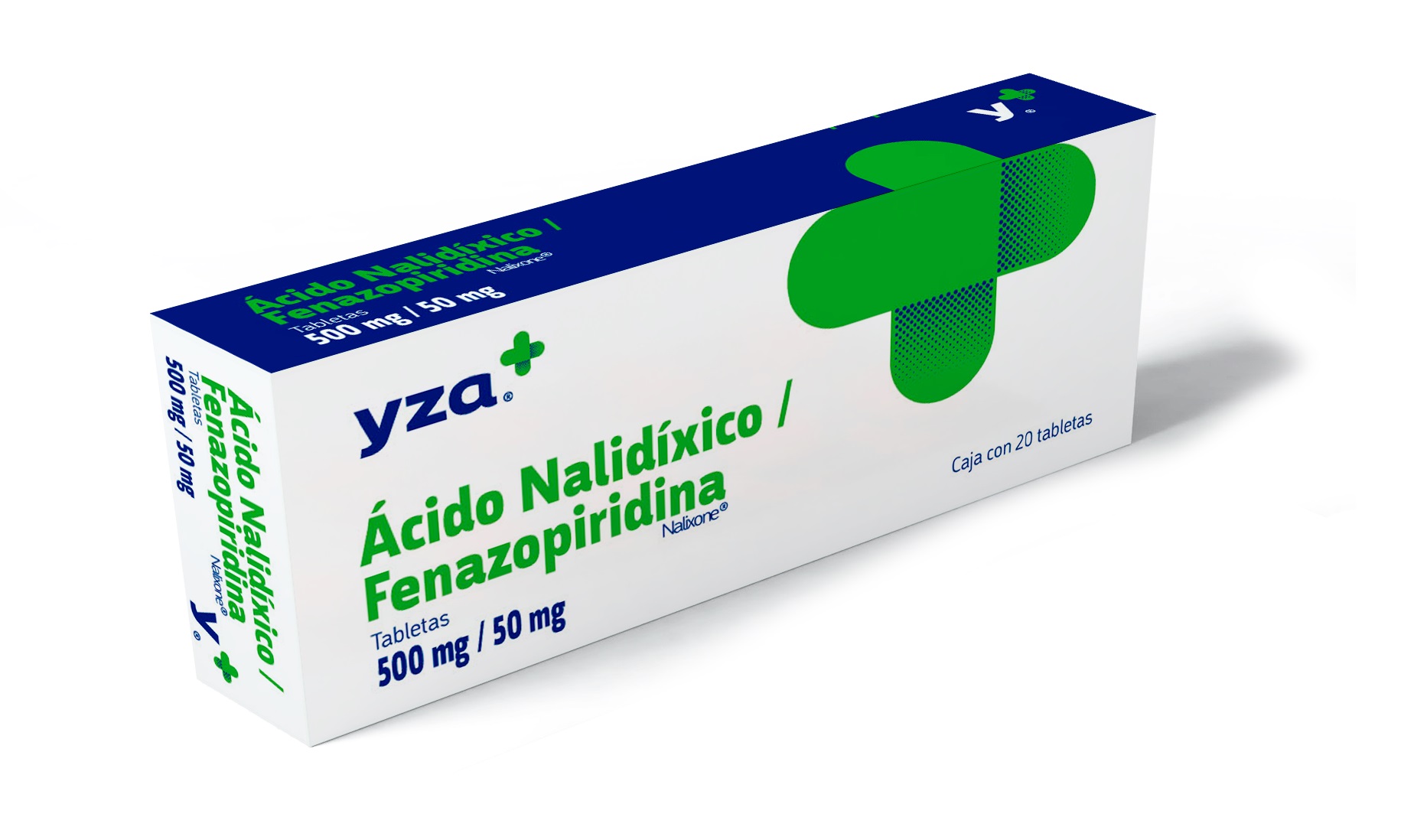 Yza Ac.Nalidixico/Fen 500Mg/50Mg 20 Tabs