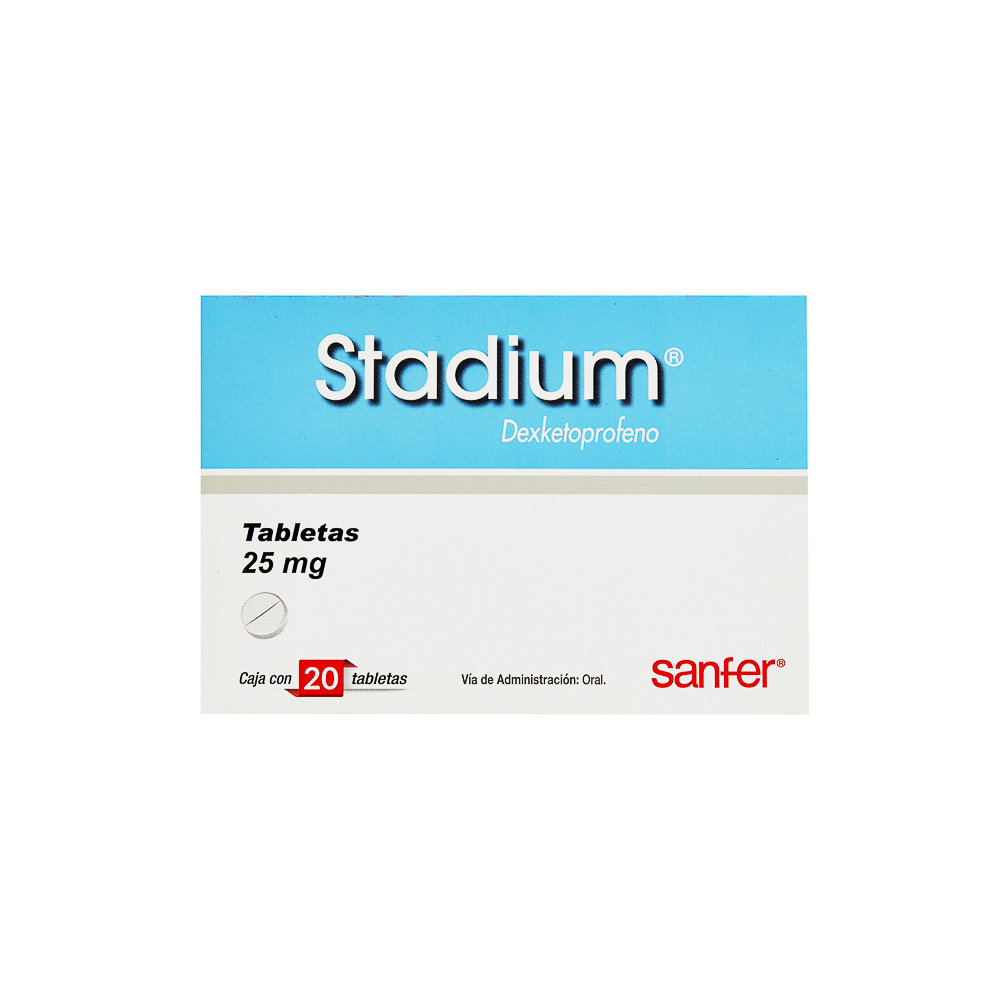 Stadium 25Mg 20 Tabs