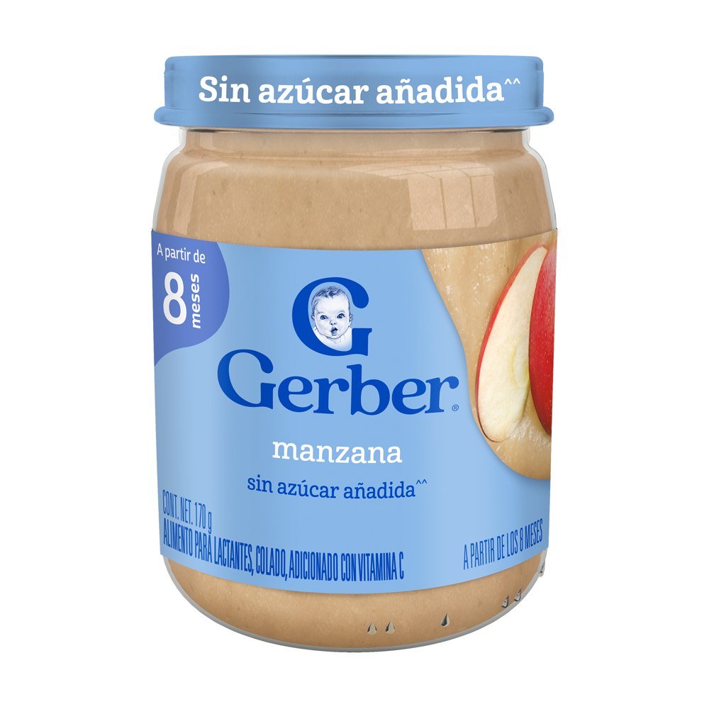 Papilla Gerber Cosecha Natural Etapa 3 Manzana 170g