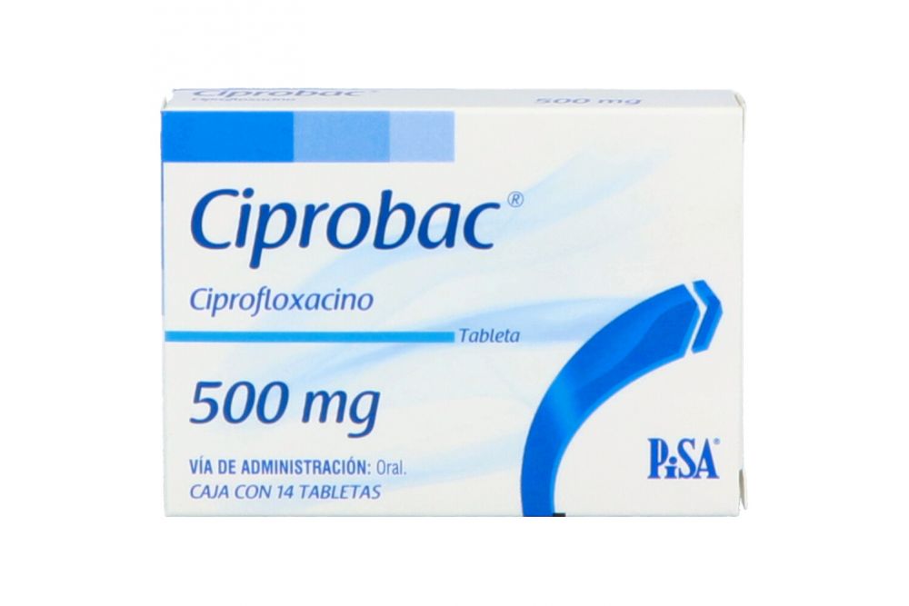 Ciprobac 500Mg 14 Tabs