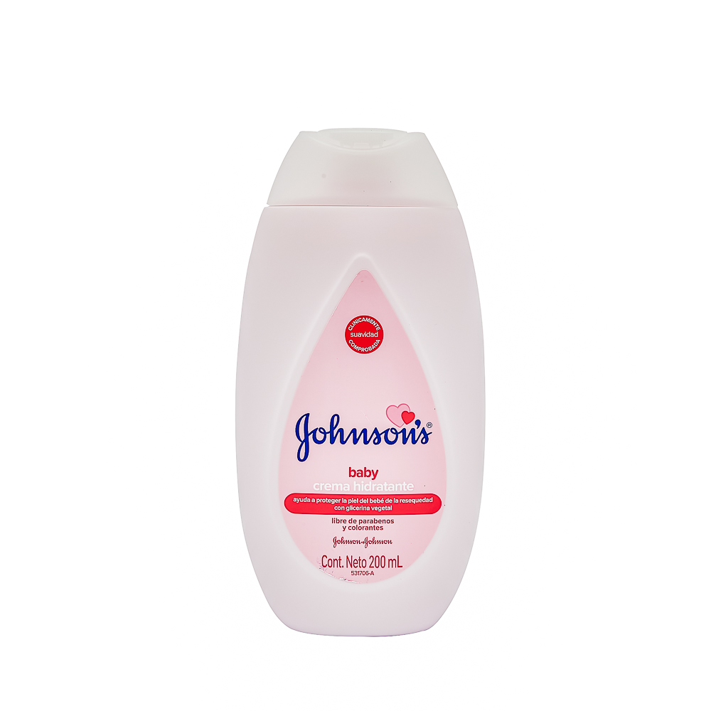 Crema Líquida Baby Johnsons 200 Ml