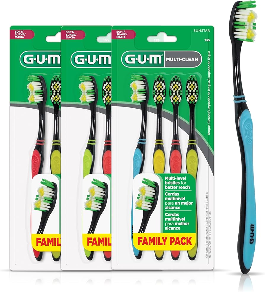Gum Cepillo Dental Multi Clean 1Pz
