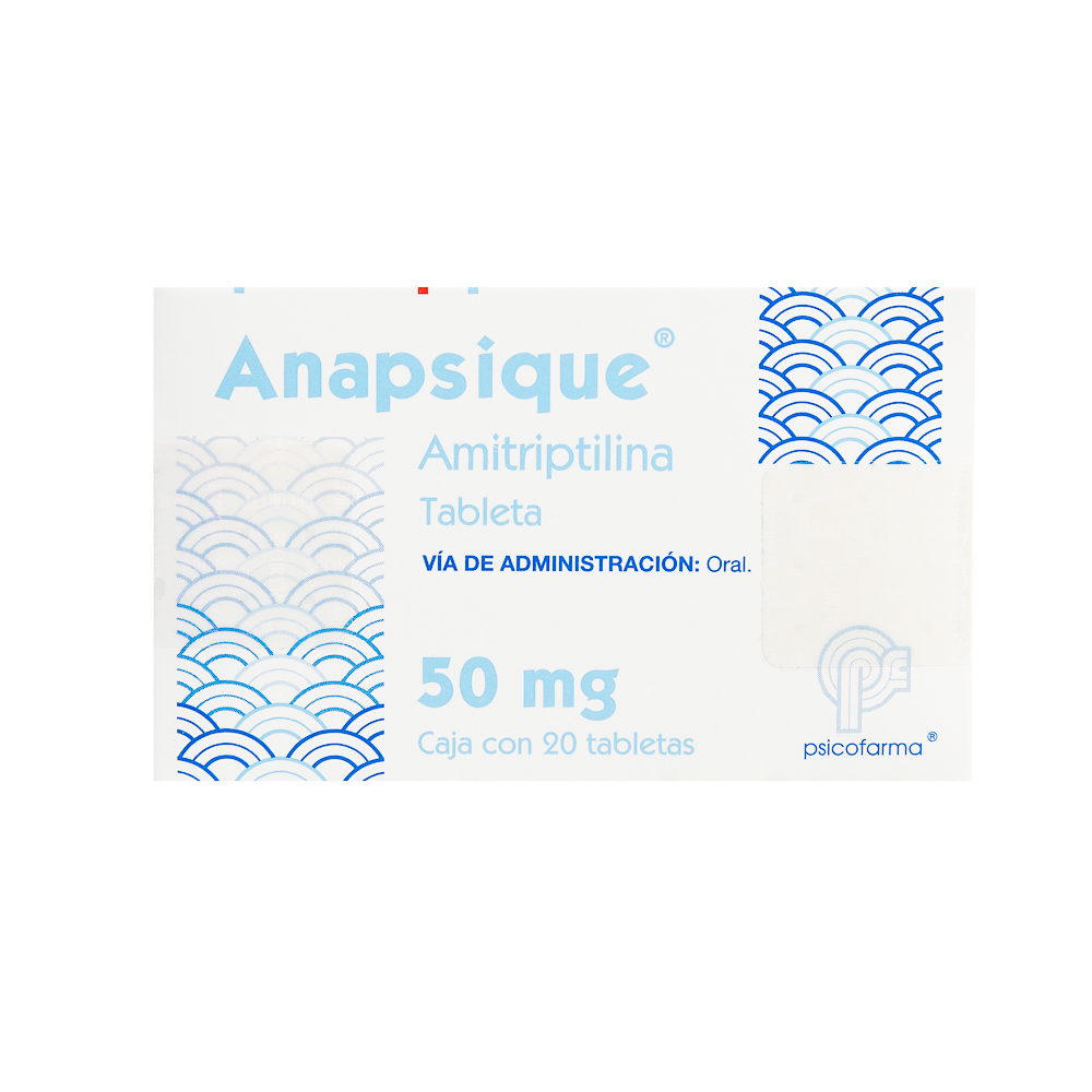 Anapsique 50mg 20 tabs - Yza
