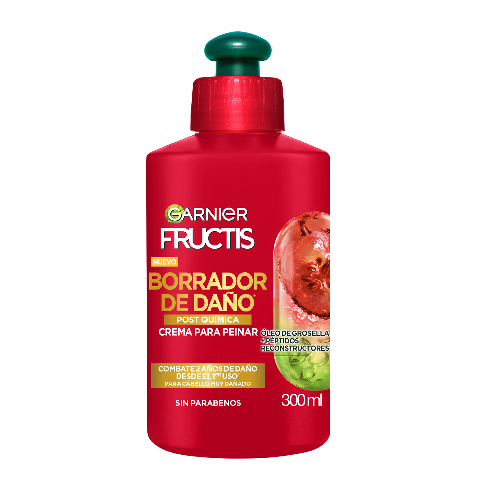 Garnier Fructis Borra Daño Cpp 300Ml