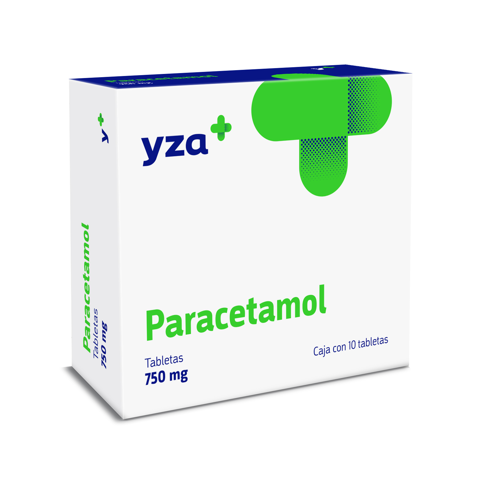 Paracetamol 750mg - Yza
