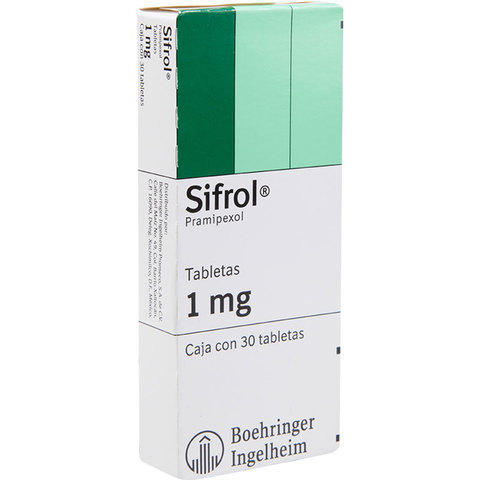 Sifrol 1mg 30 tabs - Yza