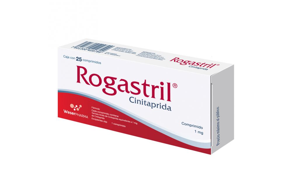 Rogastril 1Mg 25 Comp