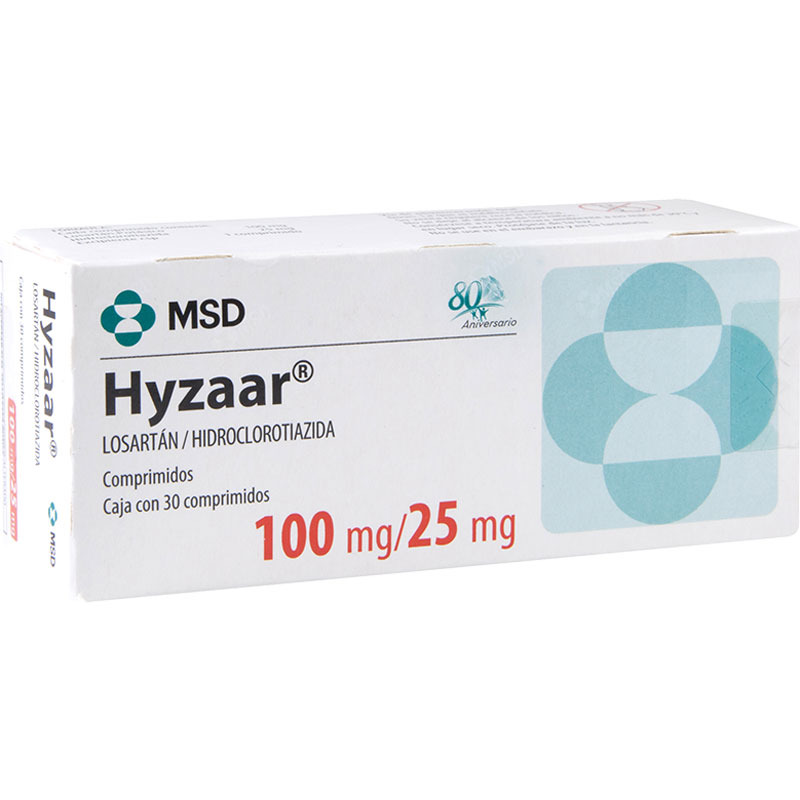 Hyzaar 100Mg/25Mg 30 Comp