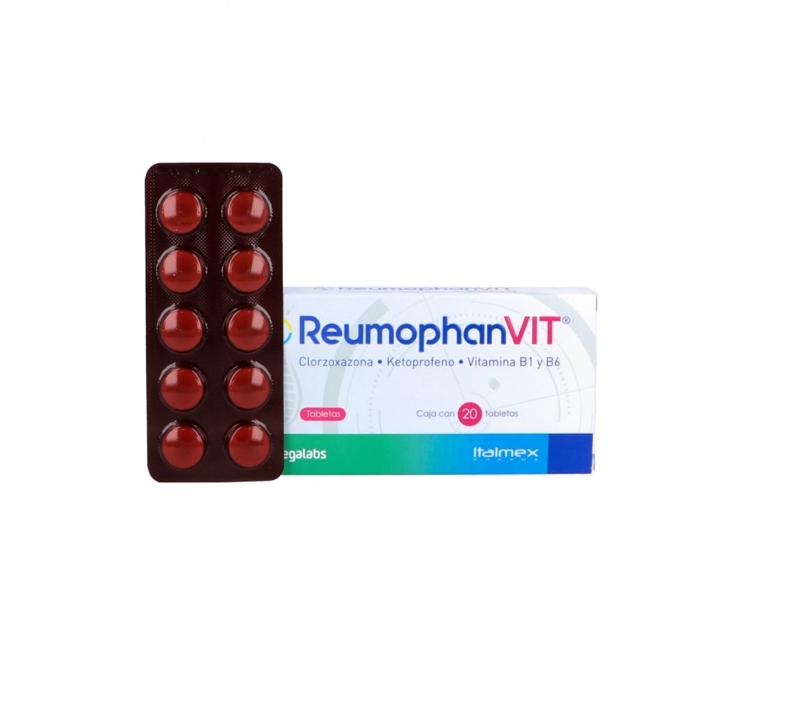 Reumophan Vit 50Mg/250Mg 20 Tabs