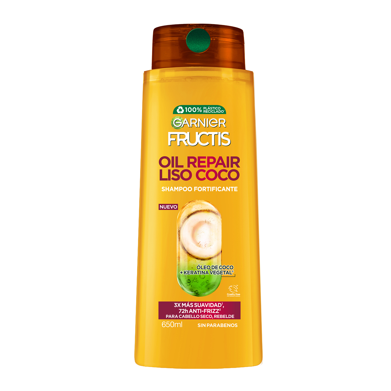 Garnier Fructis Repair Liso Coco 650Ml