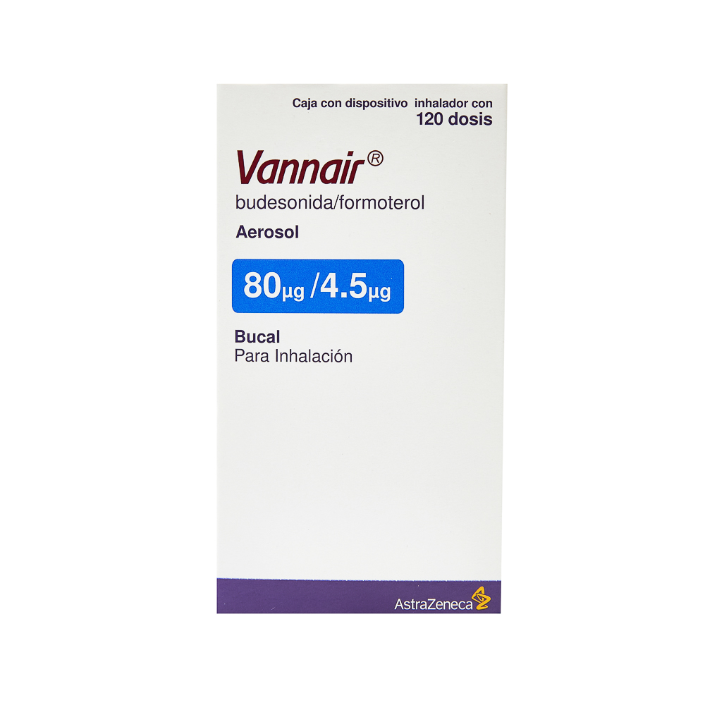 Vannair Aerosol 80Mcg/4.5Mcg 120 Dosis