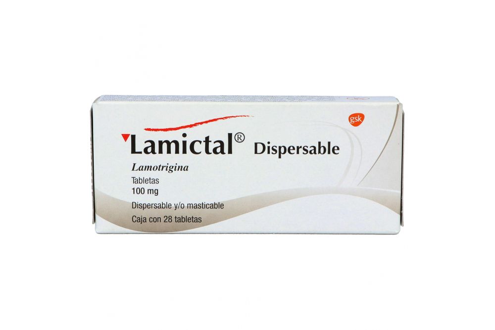 Lamictal Dispersable 100Mg 28 Tabs
