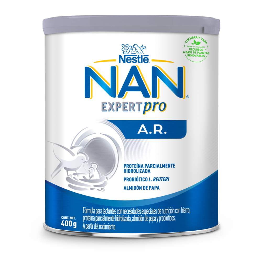 Fórmula Infantil NAN AR, a partir del Nacimiento, 400g