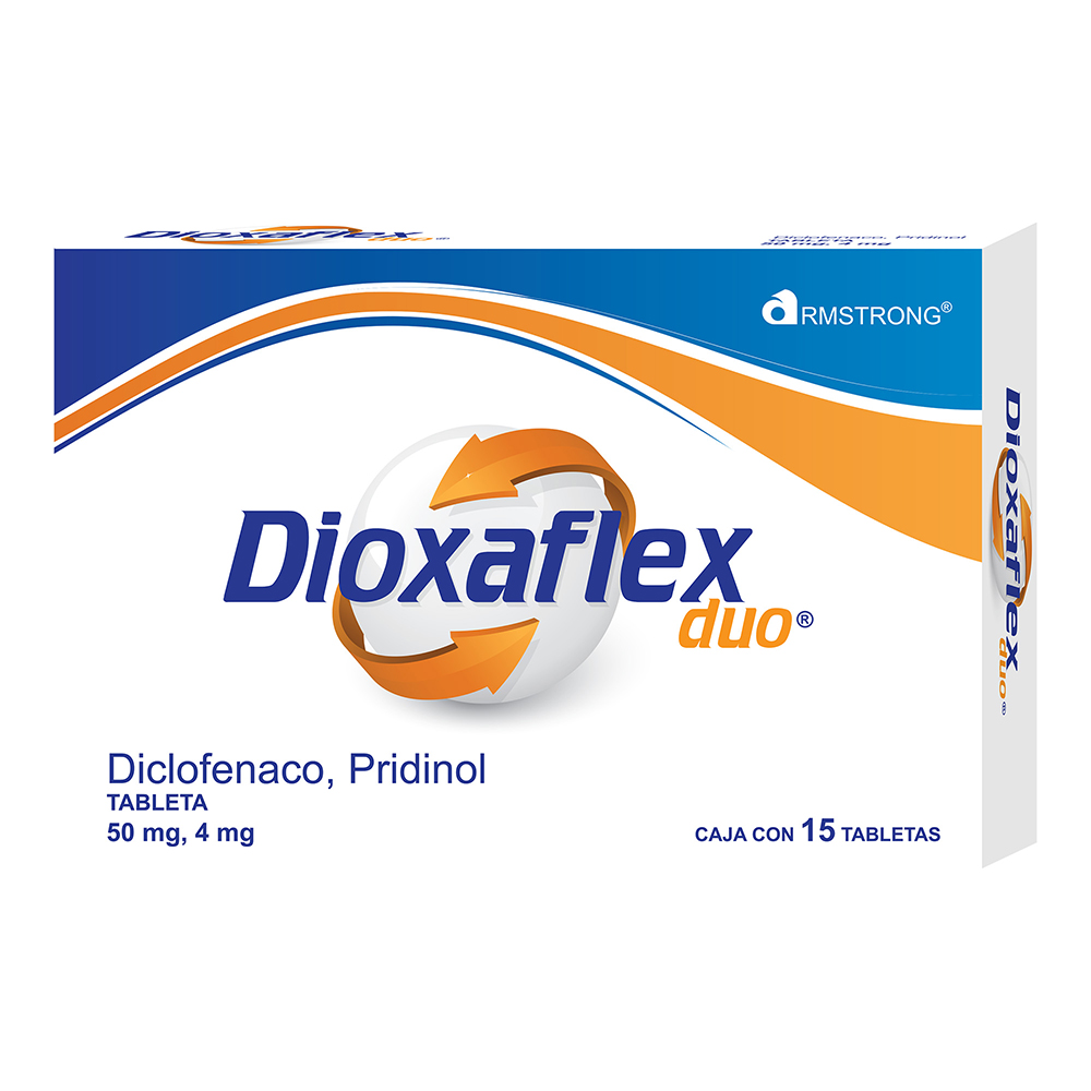 Dioxaflex Duo 50Mg/4Mg 15 Tabs