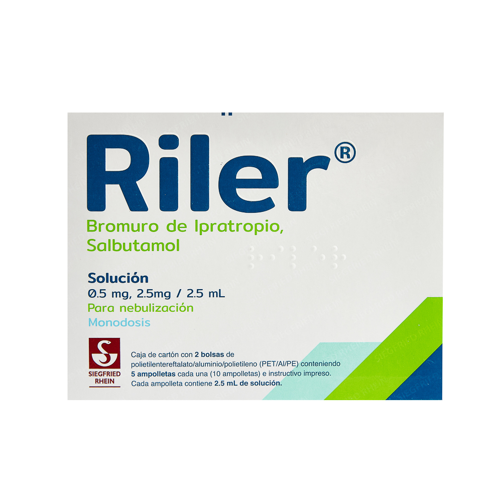 Riler Solucion 2.5Ml 10 Amp