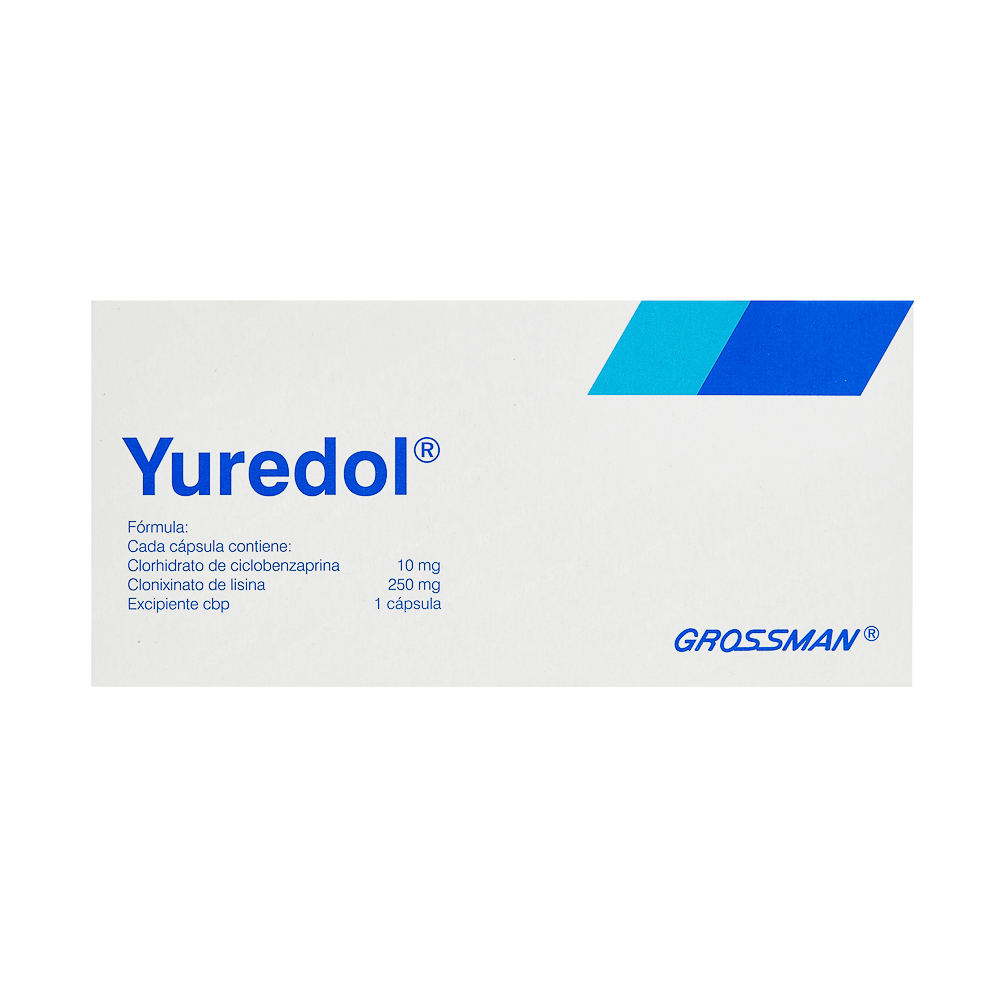 Yuredol 10Mg/250Mg 30 Caps