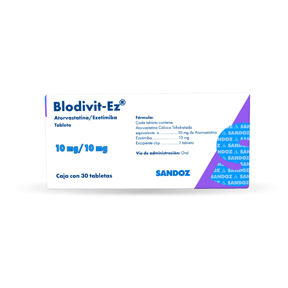 Blodivit Ez 10Mg / 100Mg 30 Tabs
