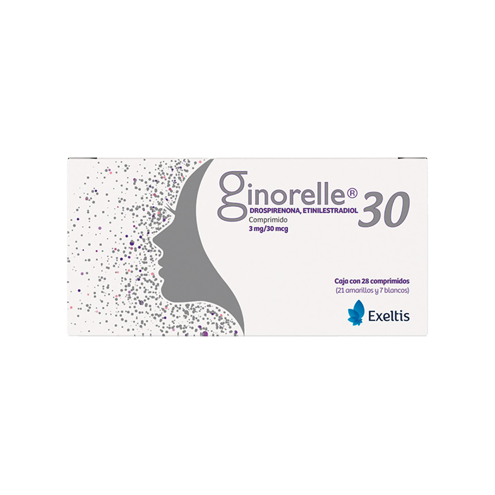 Ginorelle 30, 3 mg / 30 MCG, 28 comp.