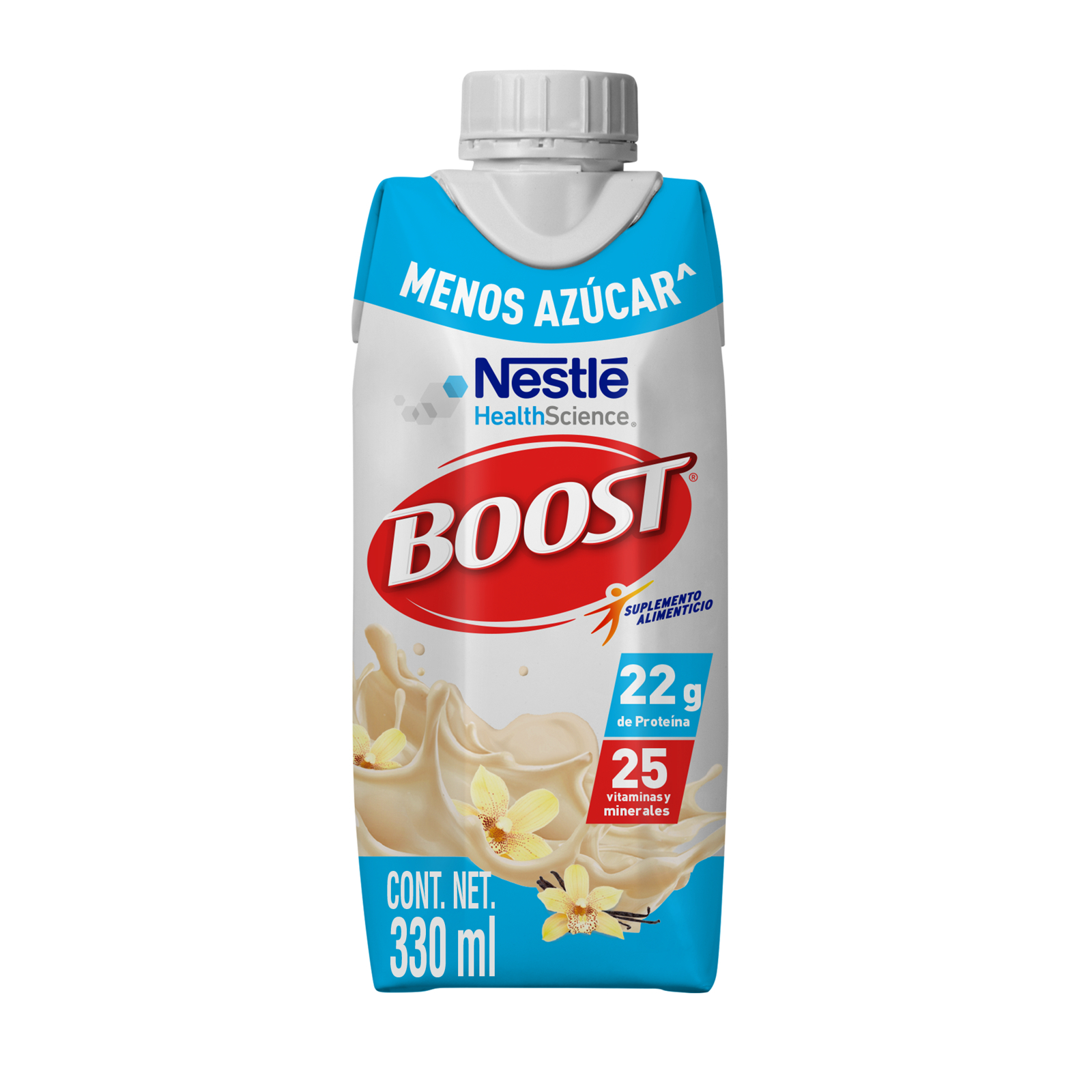 Boost Menos Azucar Vainilla 330Ml