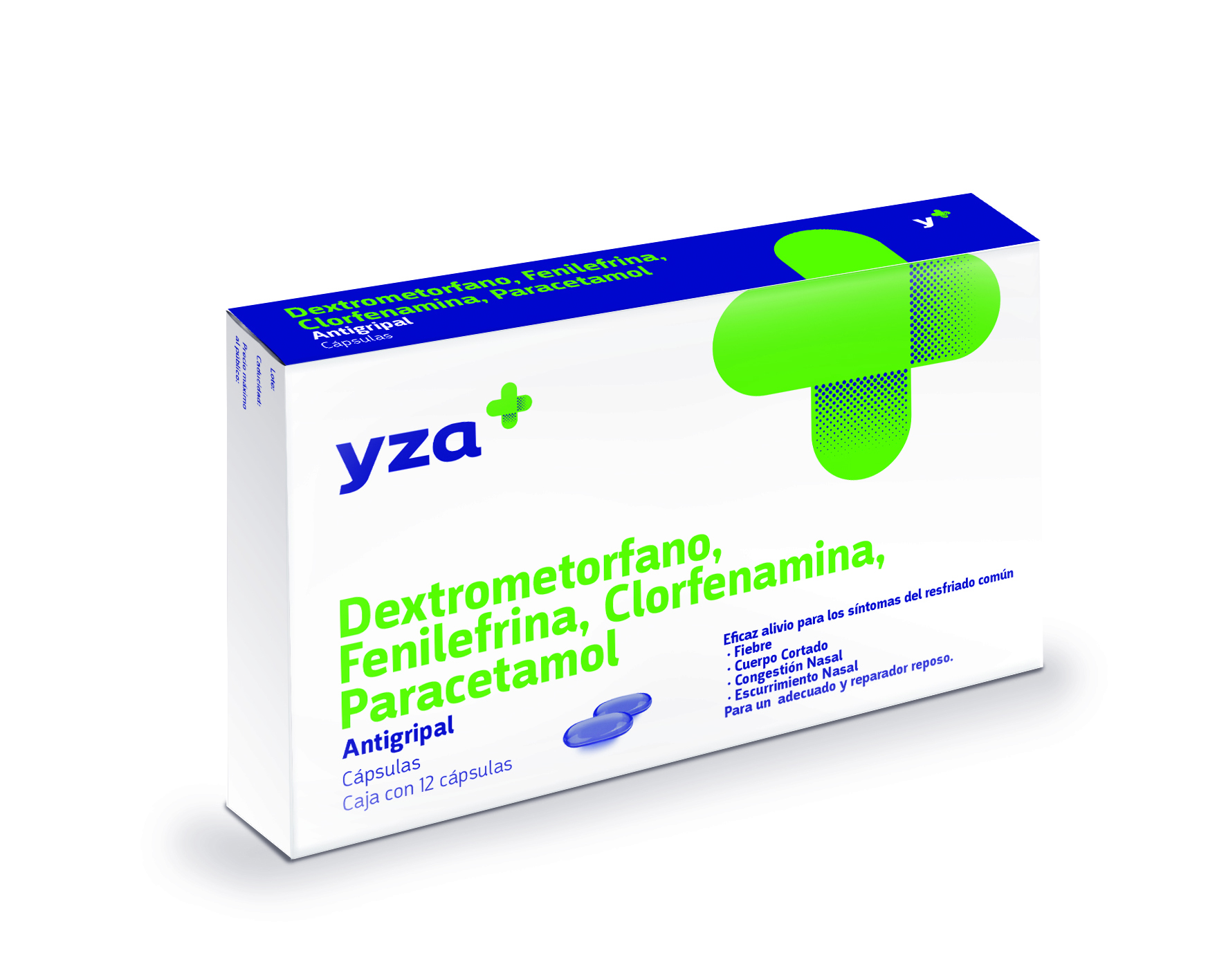 Yza Dexo/Fenil/Clore/Para 10 Caps