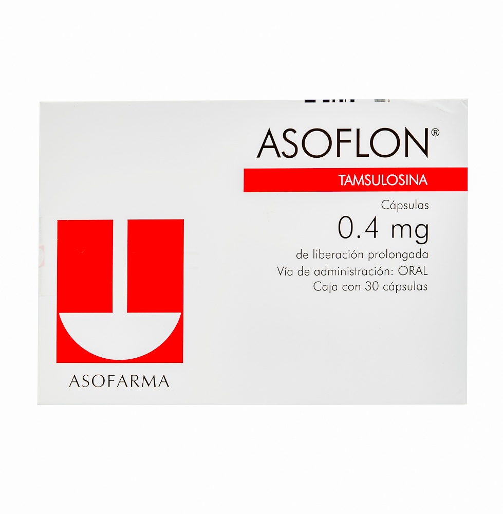 Asoflon 0.4mg 30 capsulas - Yza