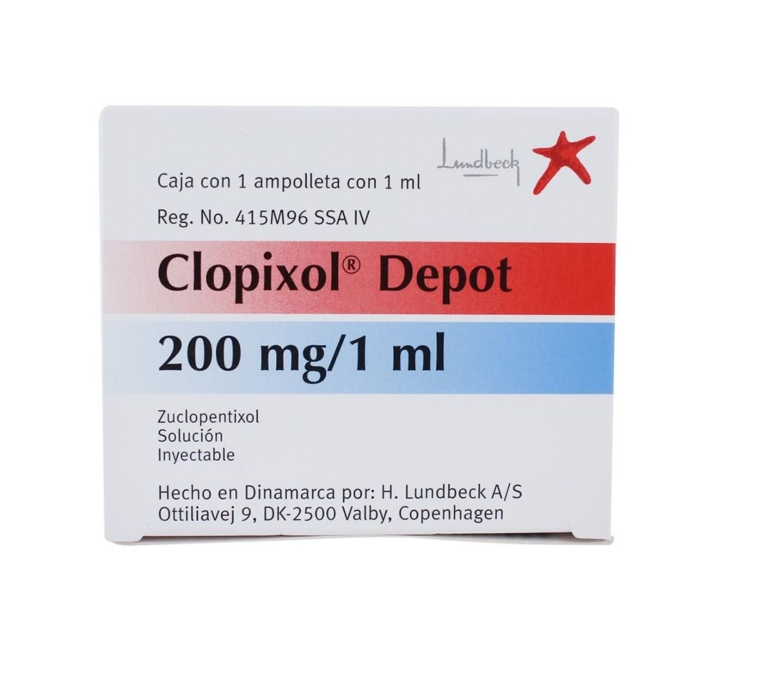 Clopixol Depot Frasco Ampula 200Mg 1Ml