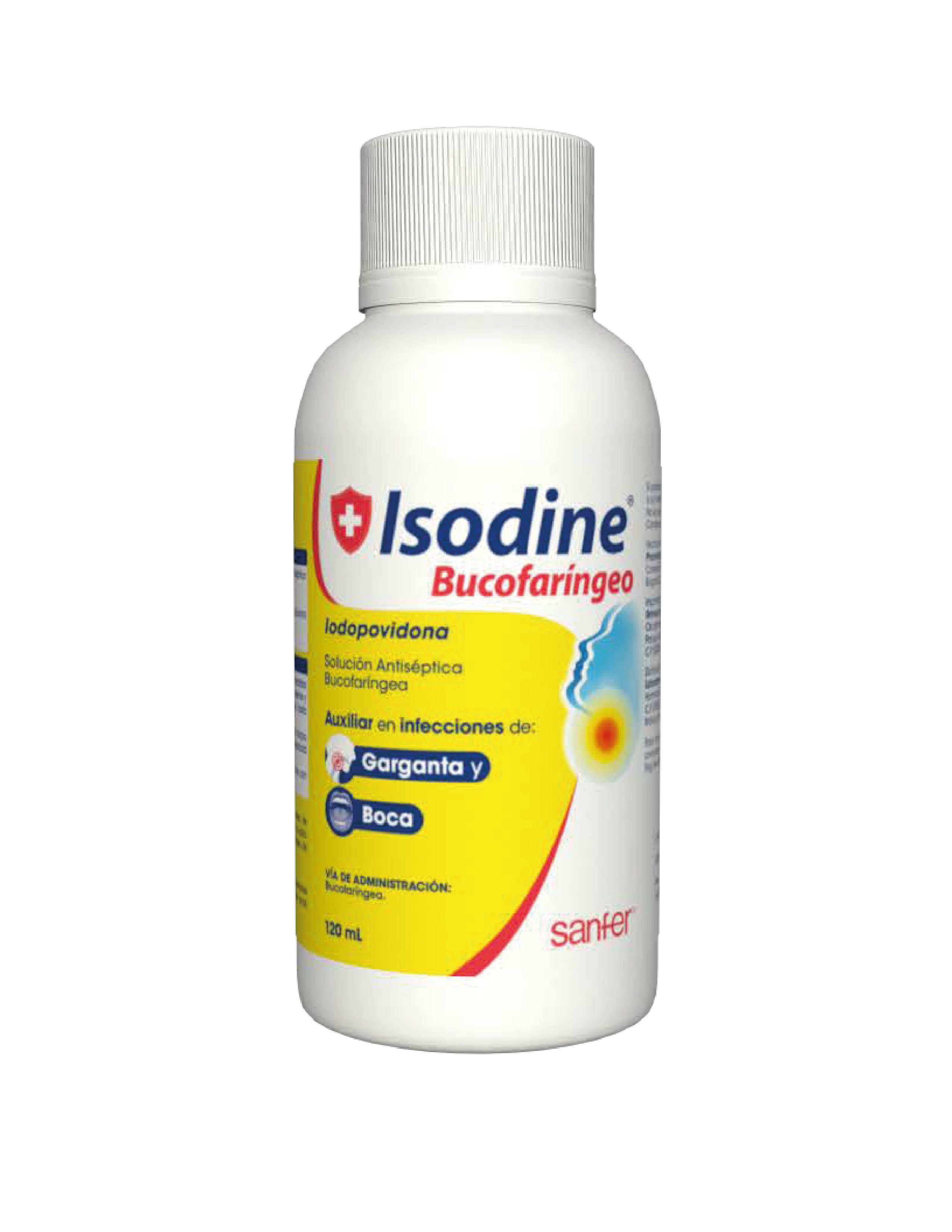 Isodine Bucofaringeo Solución 120Ml