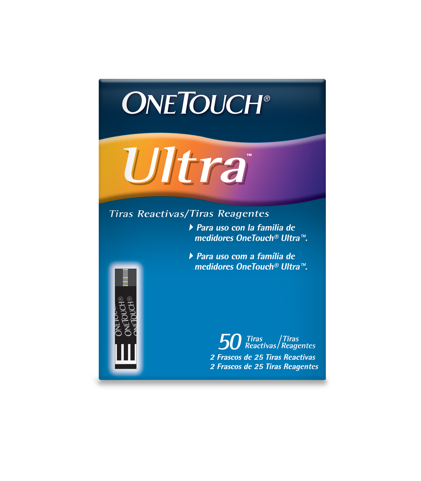 One Touch Ultra Tiras Reactivas 50 Pzas