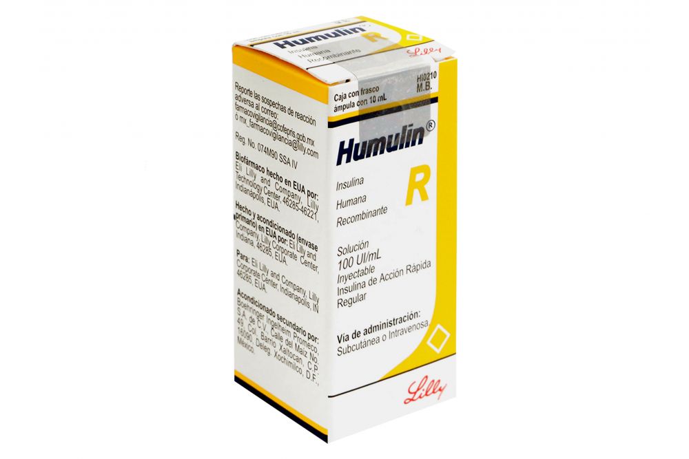 Humulin R 100UIML - Yza