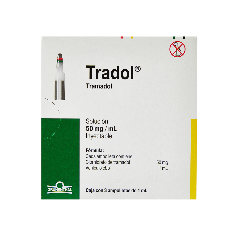 Tradol 50Mg 3 Amp X 1Ml