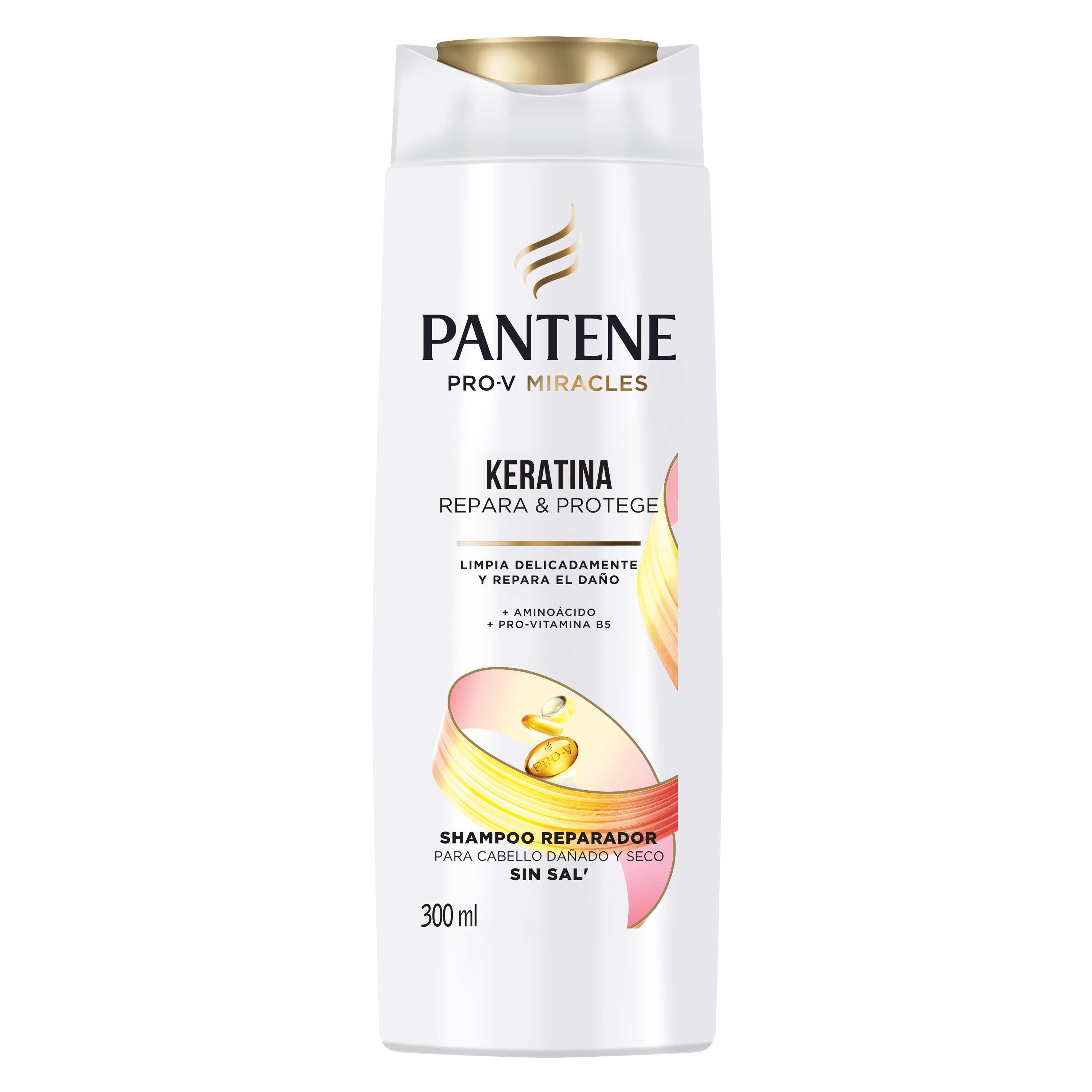 Pantene Shampoo Keratina 300Ml